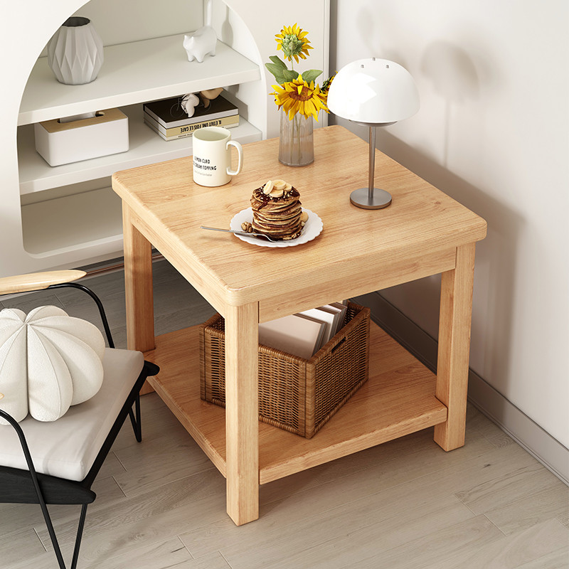 JY-8/#Sofa Side Table Solid Wood Living Room Simple Modern Sofa Side ...