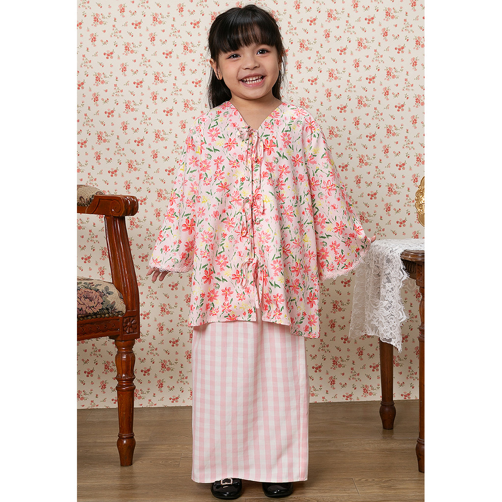 Lubna Kids - HUSNA RIBBON KEBAYA SET (Girls) | Shopee Malaysia