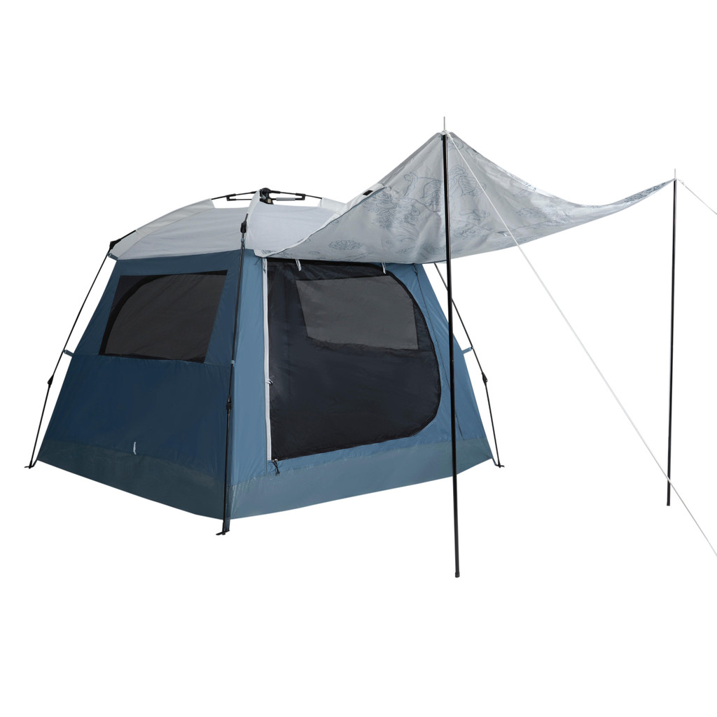 Decathlon Camping Shelter 4 People Base Pro Easy Fresh (Multipurpose ...