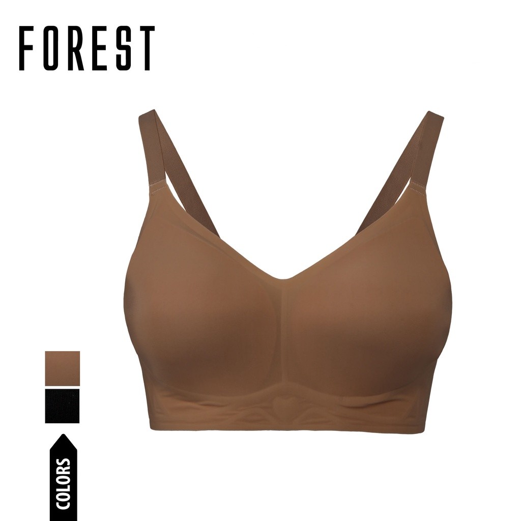 Forest Bra Perempuan Tanpa Jahitan | Forest Ladies Nylon Spandex ...