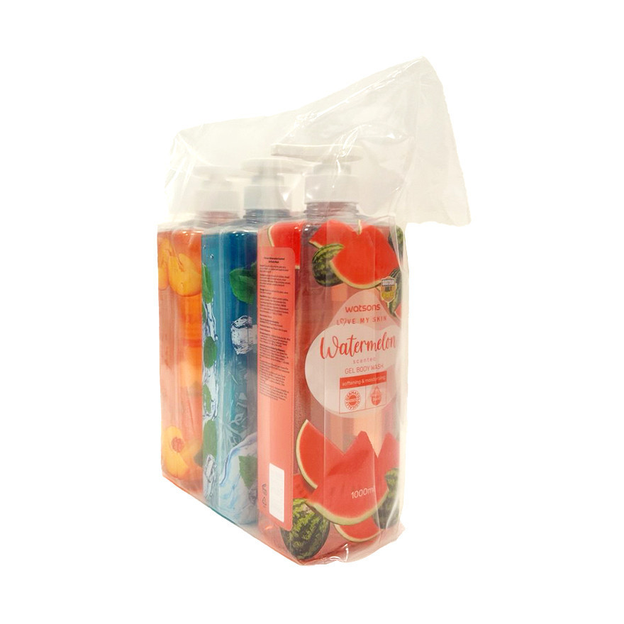 WATSONS Shower Gel Bundle Pack 1000ml x 3 | Shopee Malaysia