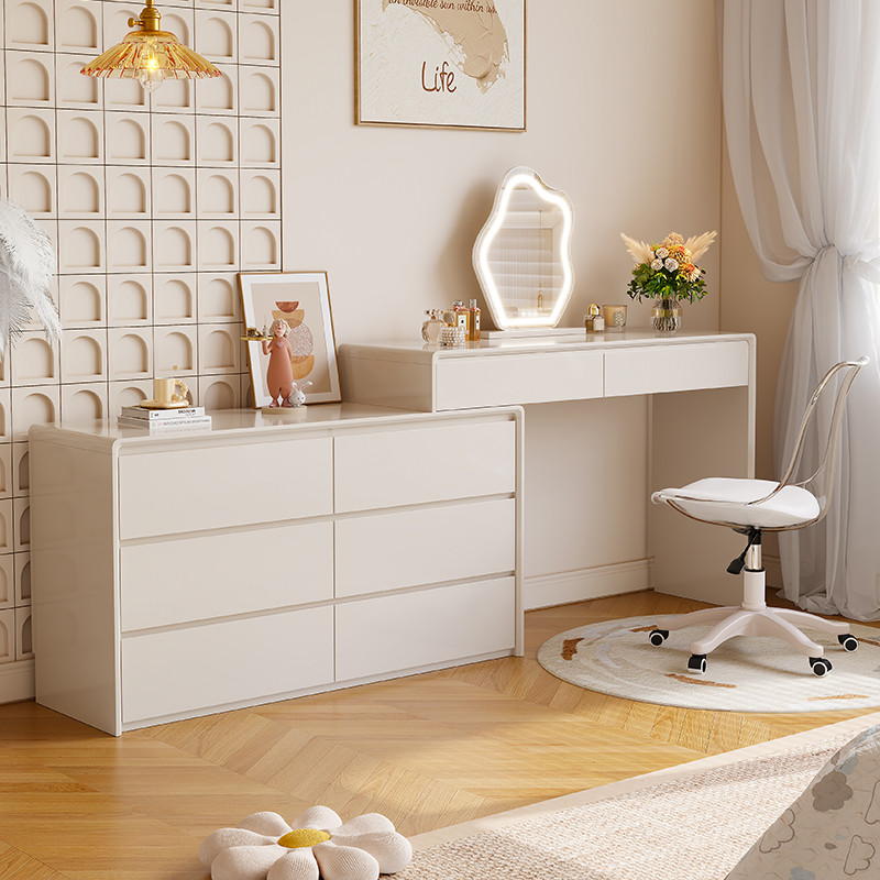 JY-8/#Makeup Cabinet Dressing Table Integrated Chest of Drawers Storage ...