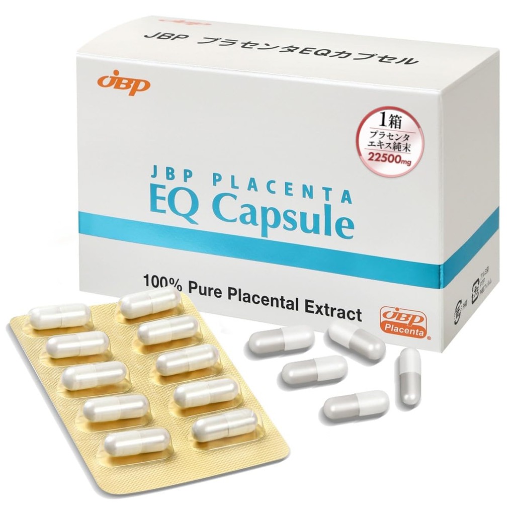 【Authentic Japan Import】JBP Placenta Supplement EQ Capsules (90 tablets) Horse Placenta | Shopee ...