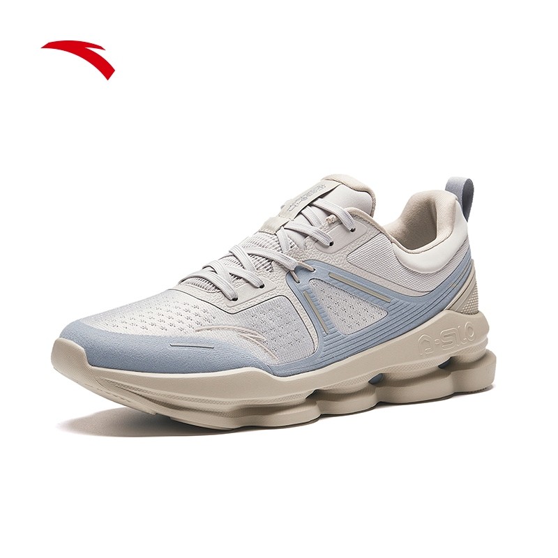 ANTA Men EBUFFER 5 PRO CROSS-TRAINING SHOES 812347711-2 White/Blue (Kasut Sukan) | Shopee Malaysia