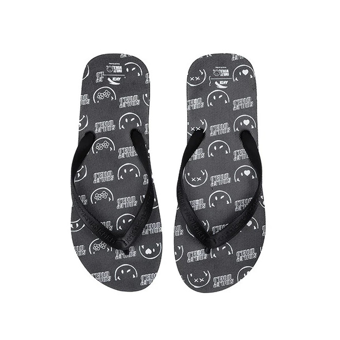 ANTA Men IP-Smiley Slippers 812338512-2 - Black (Kasut Selipar ...