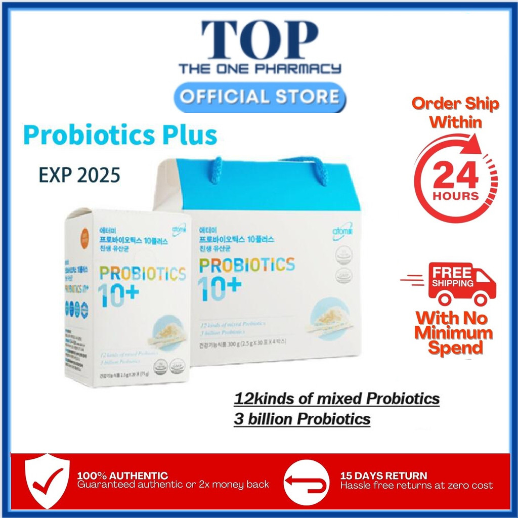 spot goods[授权伙伴] [ 1 large box /4 small boxes ] atomy probiotic 2.5g x ...