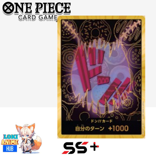 Katakuri gold Don prb 01 AA alt art gred ss+ one piece card game TCG ...
