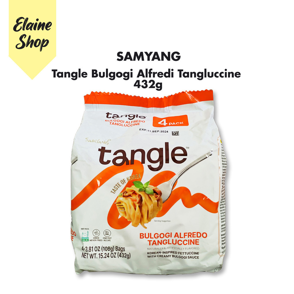 Samyang Tangle Bulgogi Alfredo Tanglucinne 432g Kimchi Rose Ramen ...