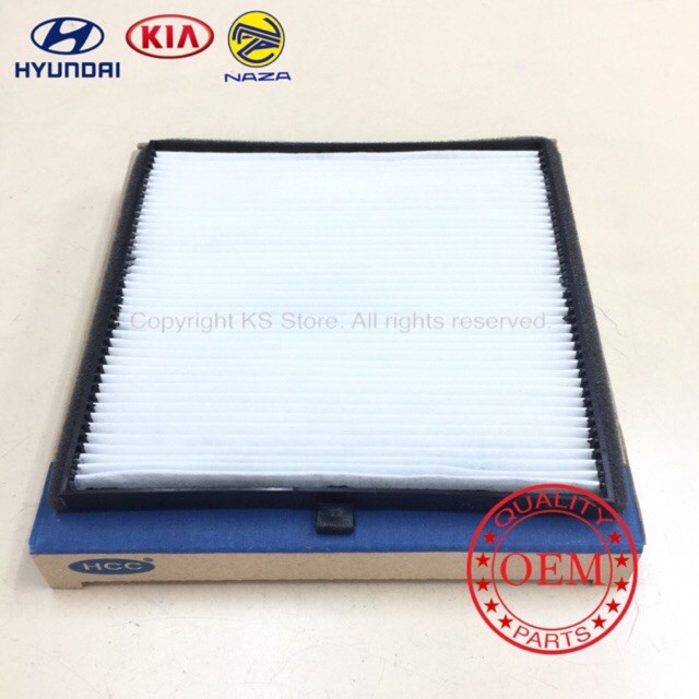ORIGINAL HCC Air Cond Filter Hyundai I10/Kia Picanto/Naza Suria Cabin ...