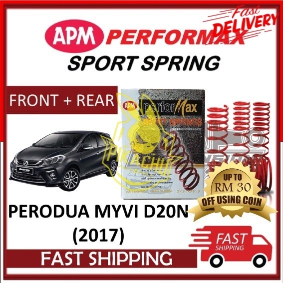 ORIGINAL APM PERFORMAX PERODUA MYVI D20N (2018 - 2025) LOWERED COIL ...