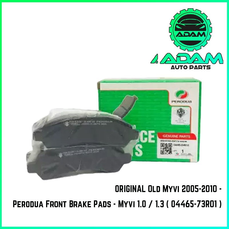 💯 ORIGINAL 💯Old Myvi 2005-2010 - Perodua Front Brake Pads - Myvi 1.0 ...