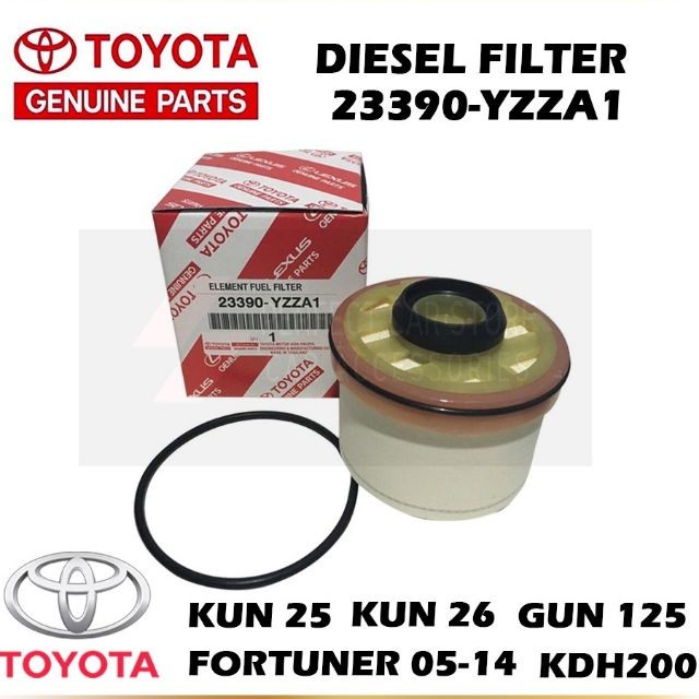Hilux Kun25 Kun26 Kdh200 fortuner Hiace Fuel Filter Diesel Kun50 L200 ...