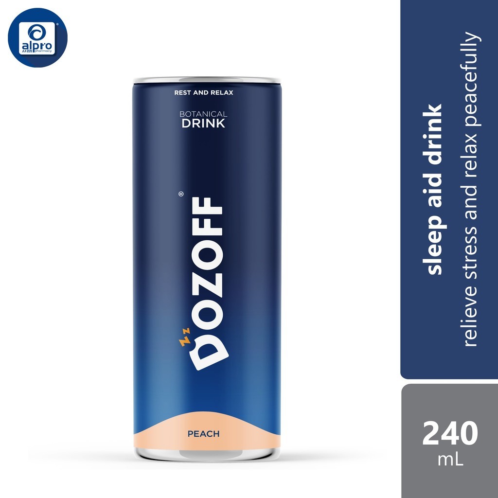 Dozoff Original 240ml 1s (New Packaging) Sleep Aid Beverage | Relieve Stress, Relax and Sleep ...