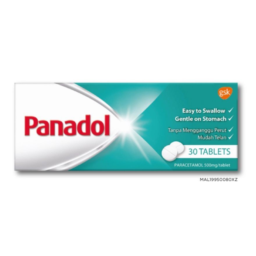 PANADOL Regular Paracetamol Pain Relief 500mg 30S | Shopee Malaysia