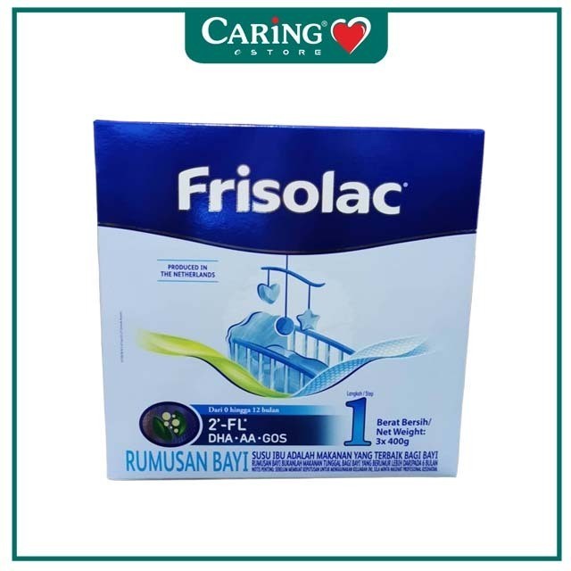 FRISOLAC STEP 1 (3 × 400G) (CARING PHARMACY) | Shopee Malaysia