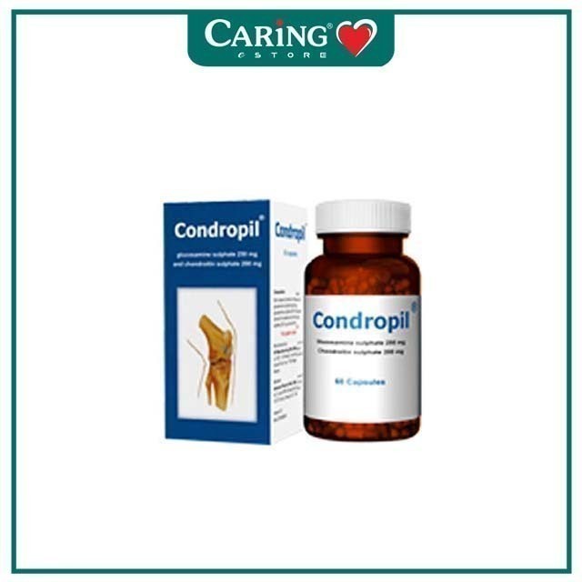 CONDROPIL GLUCOSAMINE 250MG + CHONDROITIN 200MG SULPHATE CAPSULE 60S ...