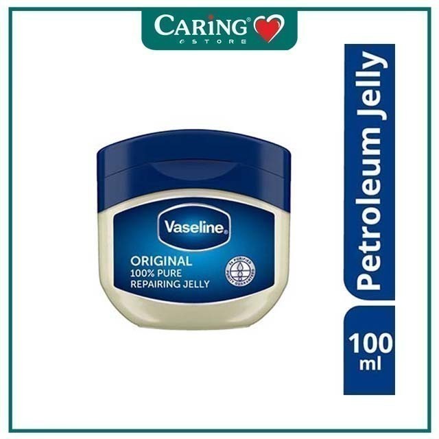 VASELINE ORIGINAL 100% PURE REPAIRING JELLY 100ML | Shopee Malaysia