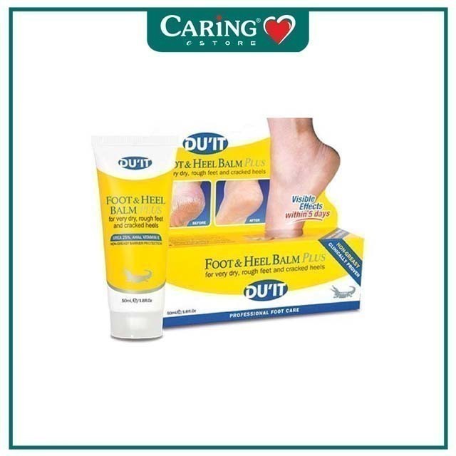 DUIT FOOT & HEEL BALM PLUS 50G (CARING PHARMACY) | Shopee Malaysia