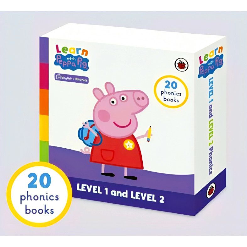 (BX) LEARN WITH PEPPA PIG PHONICS STORYBOOK BOX SET (20 BOOKS) (ISBN ...