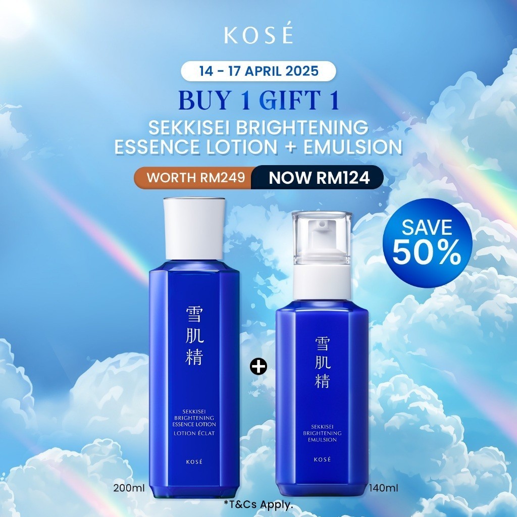 [SS Brand Day] Kose Sekkisei Brightening Essence Lotion (200ml) + Kose ...