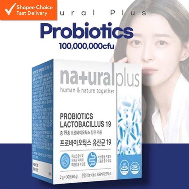 Natural Plus Probiotics - Korean 2g Sticks, 30 Count for Digestive ...