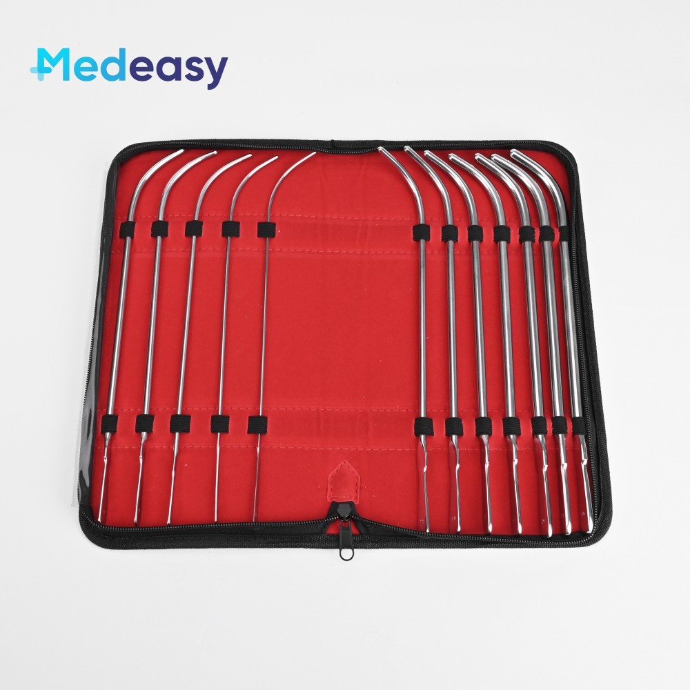 Stainless Steel 12 Pieces Set Of Hegar Uterine Urethral Dilator Sounds ...