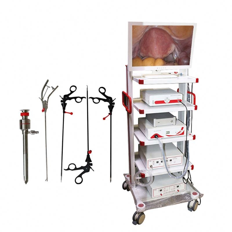 Laparoscopy equipment 10mm 30 degrees laparoscope trolley laparoscopic ...