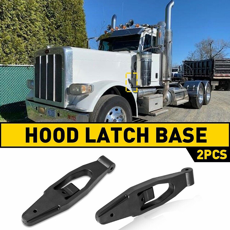 For Kenworth T300 T600 T800 W900 Peterbilt Hood Latch Base Repair L56 ...
