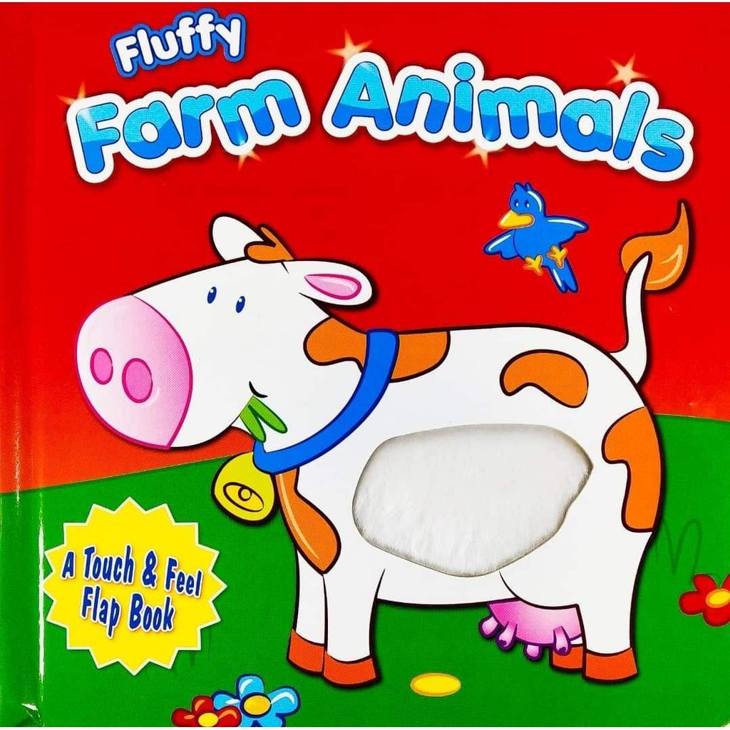 (BBW) FLUFFY FARM ANIMALS (TOUCH AND FEEL FLAP BOOK) (ISBN ...