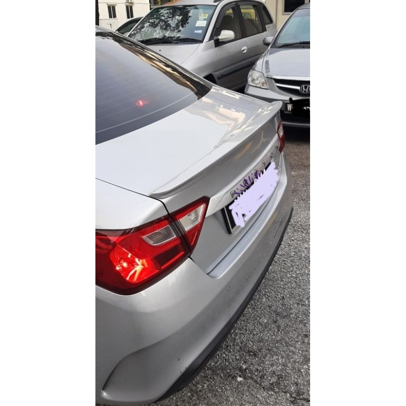 ORIGINAL Proton Saga VVT Rear Boot Spoiler. Part BARU dan siap CAT. Ada ...
