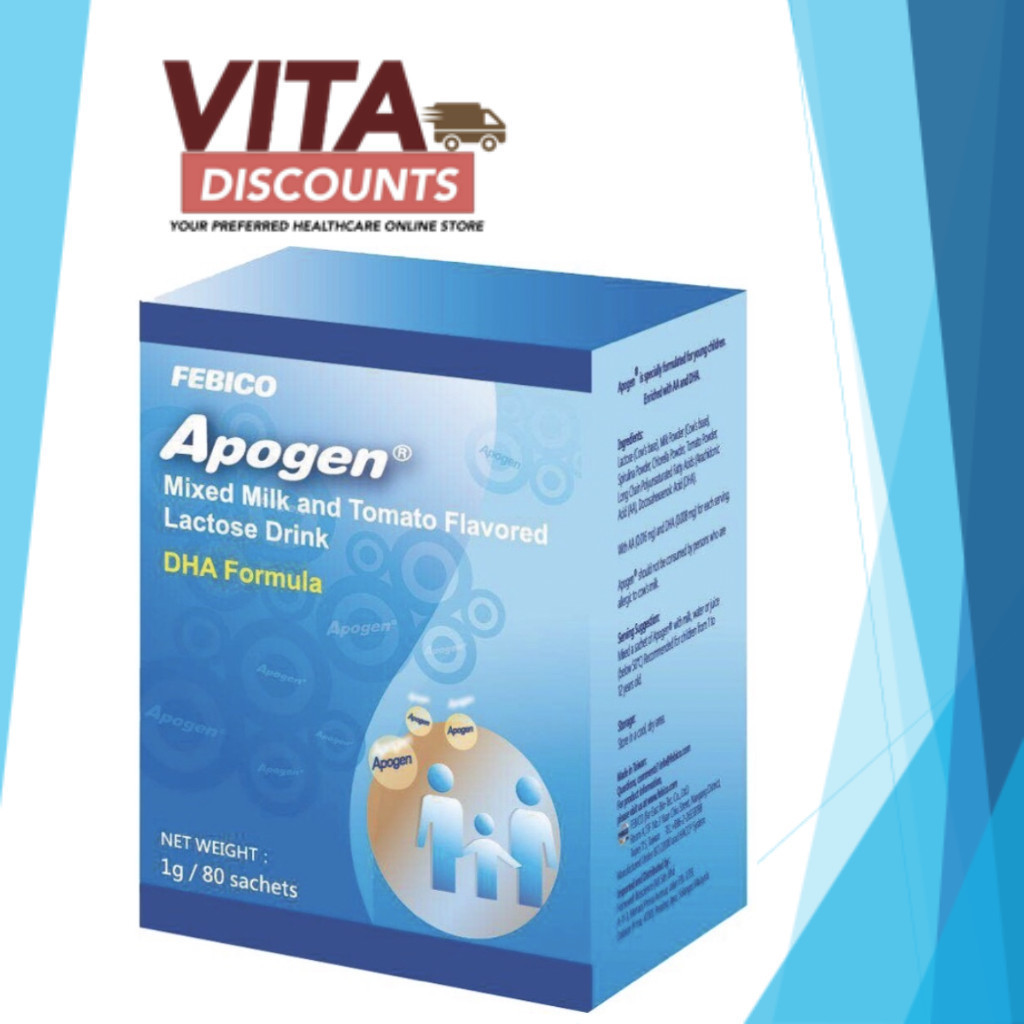 APOGEN CHILDREN GRANULES 1G 80S PACK-OF-1/2 EXP10/2025 | Shopee Malaysia