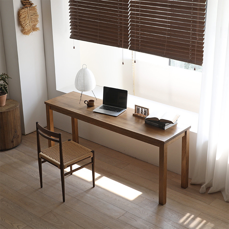 Contact seller/Solid Wood Long Table Wall Narrow Table Desk Double Desk ...