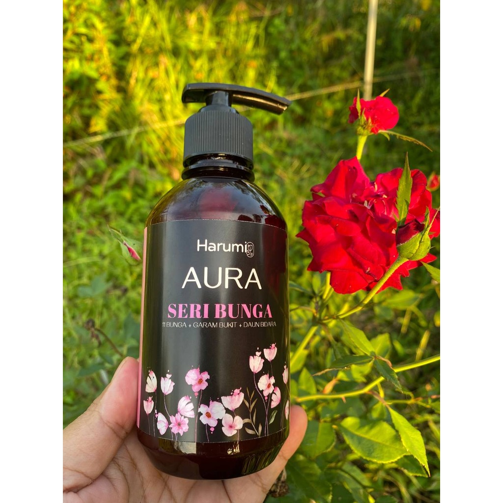 Gel Mandian Aura Seri Bunga Harumi dengan Pati 11 Bunga, Garam Bukit ...