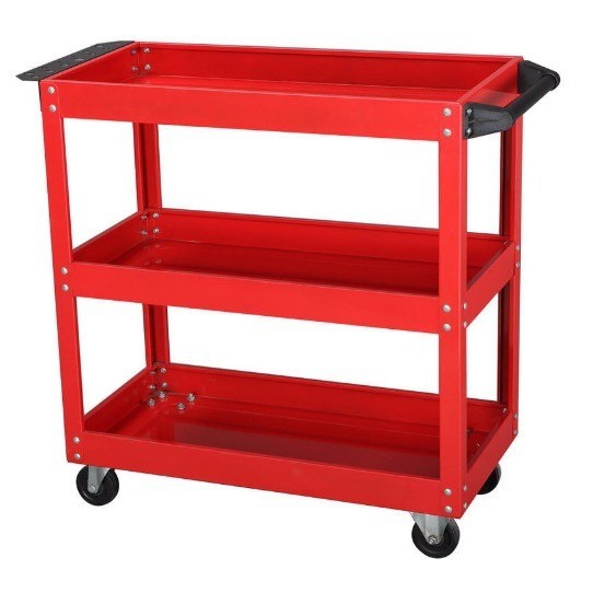 Get 8% coupon】Three-Tier Tool Car Auto Repair and Maintenance Trolley ...