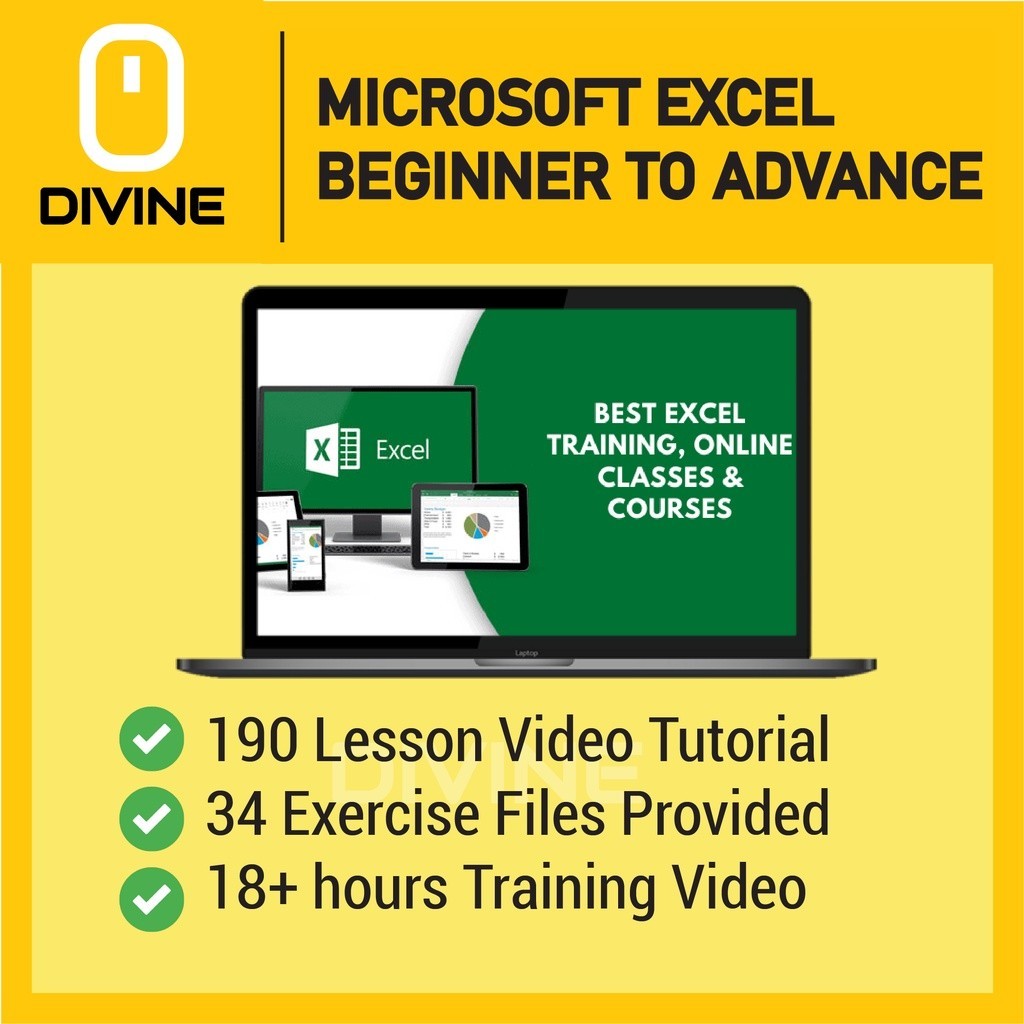 💎[Instant Delivery][Video Course][2023] Microsoft Excel Beginner To Advanced Training Course ...