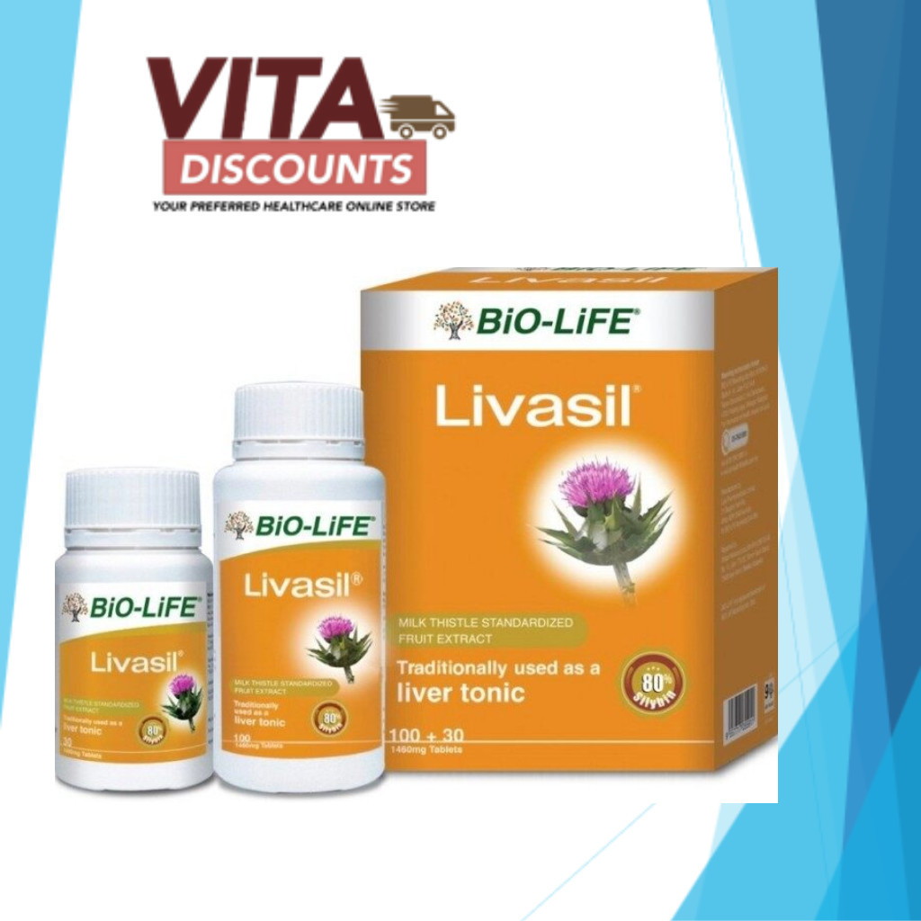 BIO-LIFE LIVASIL 500MG TABS 100+30S EXP09/2026 | Shopee Malaysia