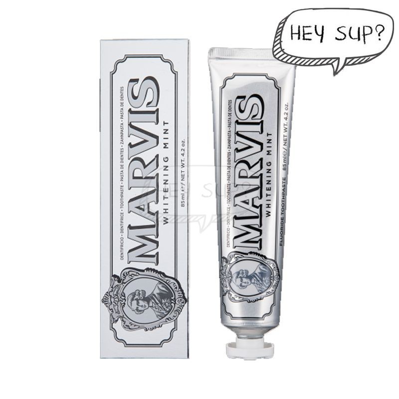 Marvis Whitening Mint Toothpaste - Sliver 85ml | Shopee Malaysia