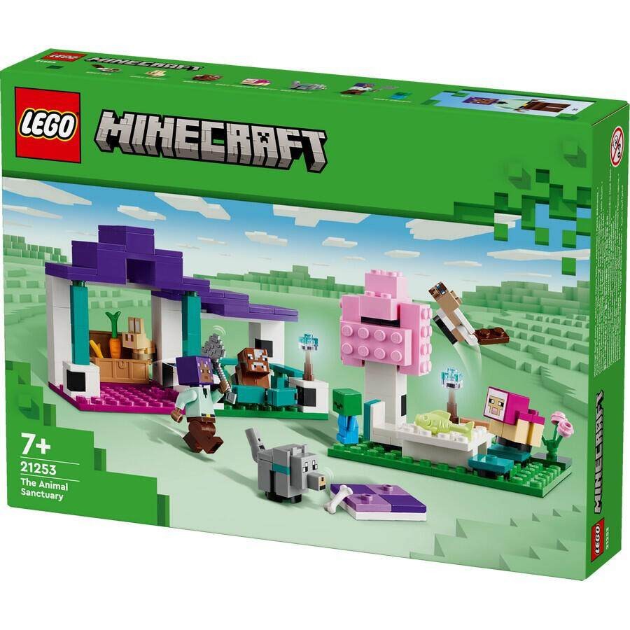 (BrickBoy) 21253 LEGO Minecraft The Animal Sanctuary | Shopee Malaysia