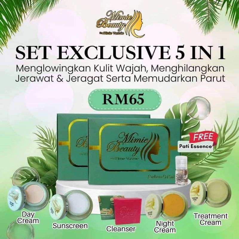 Mimie Beauty Skincare Hilangkan Jeragat Jerawat Parut | Shopee Malaysia