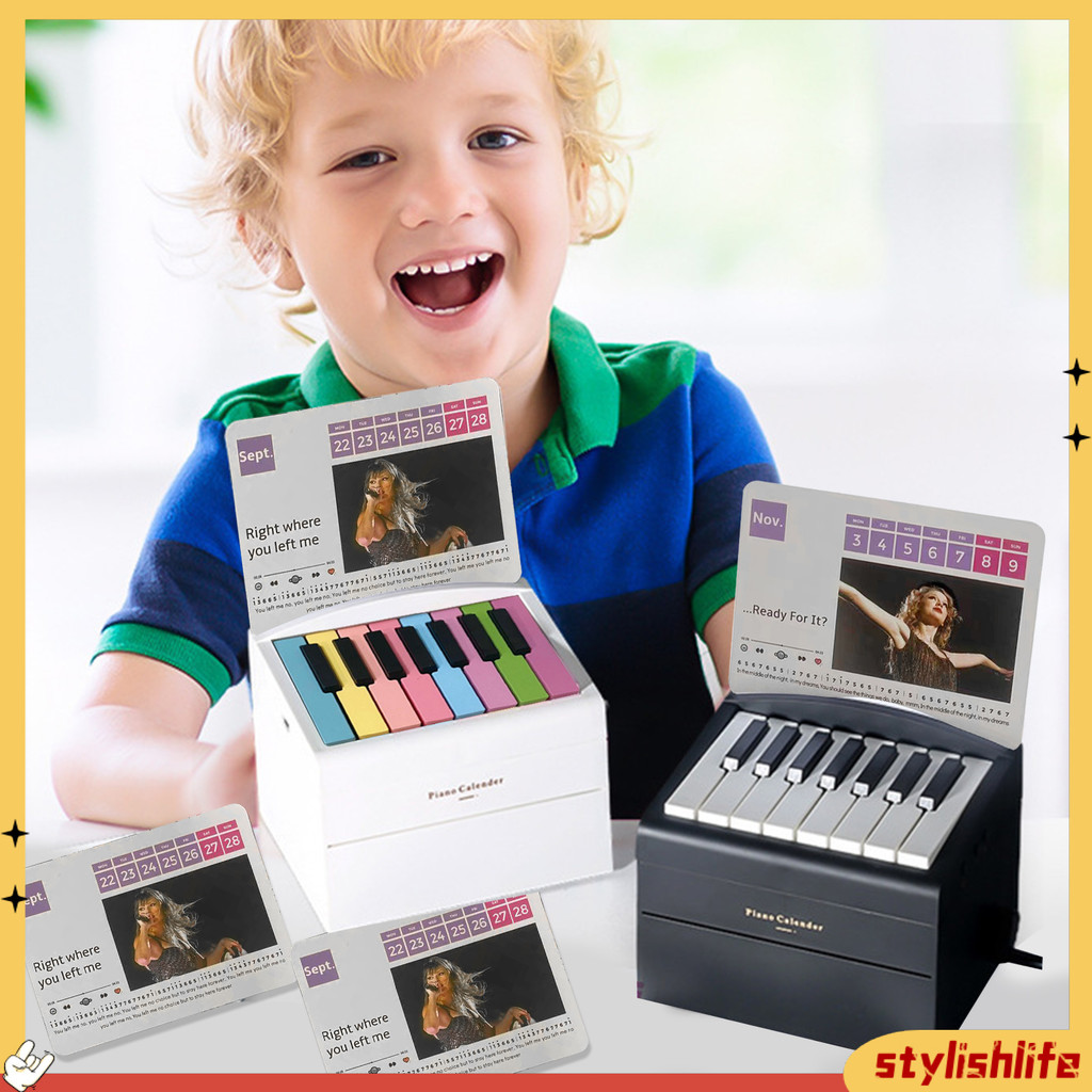 [stylishlife] Playable Piano Calendar with Songs Piano Calendar with ...