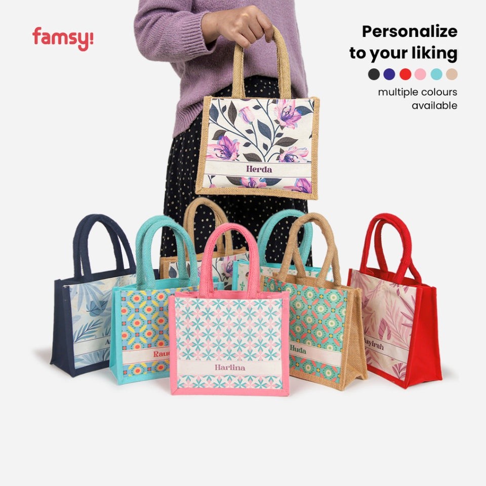 Famsy Top Seller Personalised Mini Tote Canvas Bag With Trendy Design ...