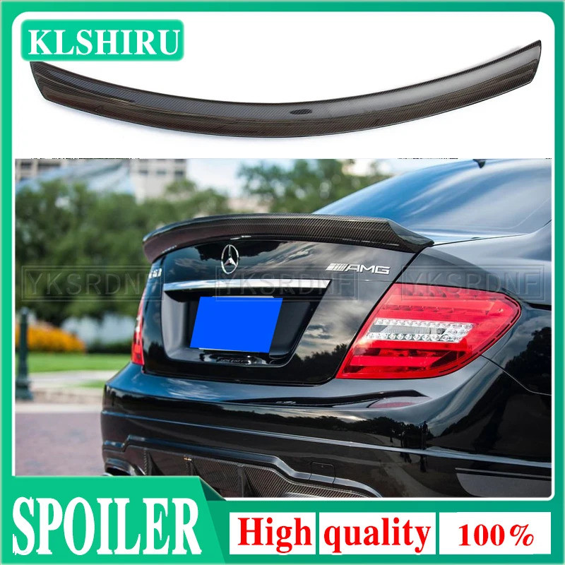 W204 2-Door/4-door AMG Style Rear Spoiler for Mercedes-benz C Class ...