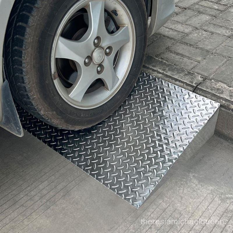 M/a*Stainless Steel Ramp Slope Plate Iron Plate Mat Road Car Teeth Can ...