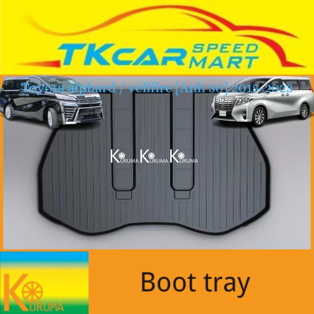 TOYOTA ALPHARD / VELLFIRE [ANH 30] 2015-2023 3 RD GEN ( KURUMA ) RUBBER ...