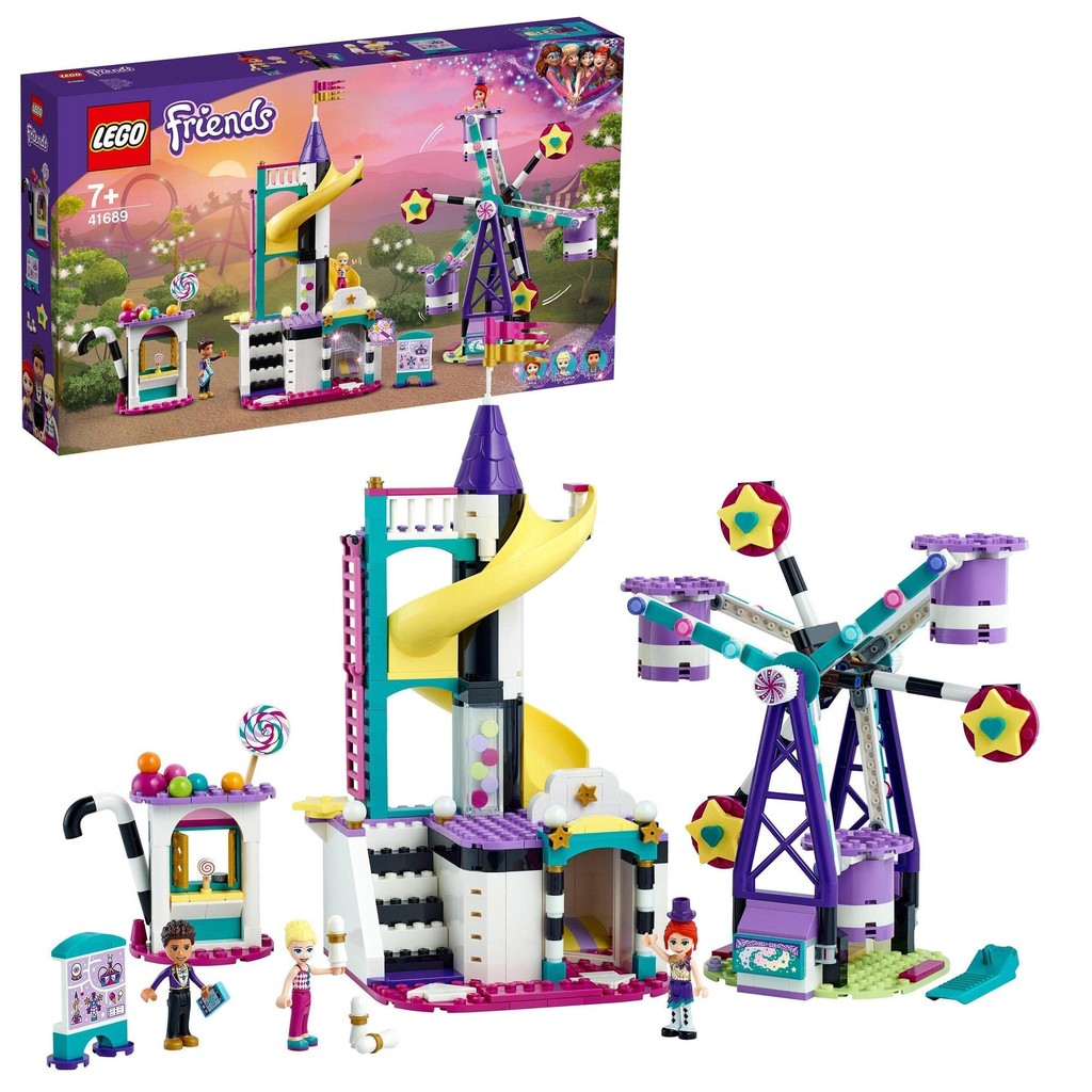 LEGO Friends Magical Flying Car and Slider 41689 Toy Block Present Doll ...