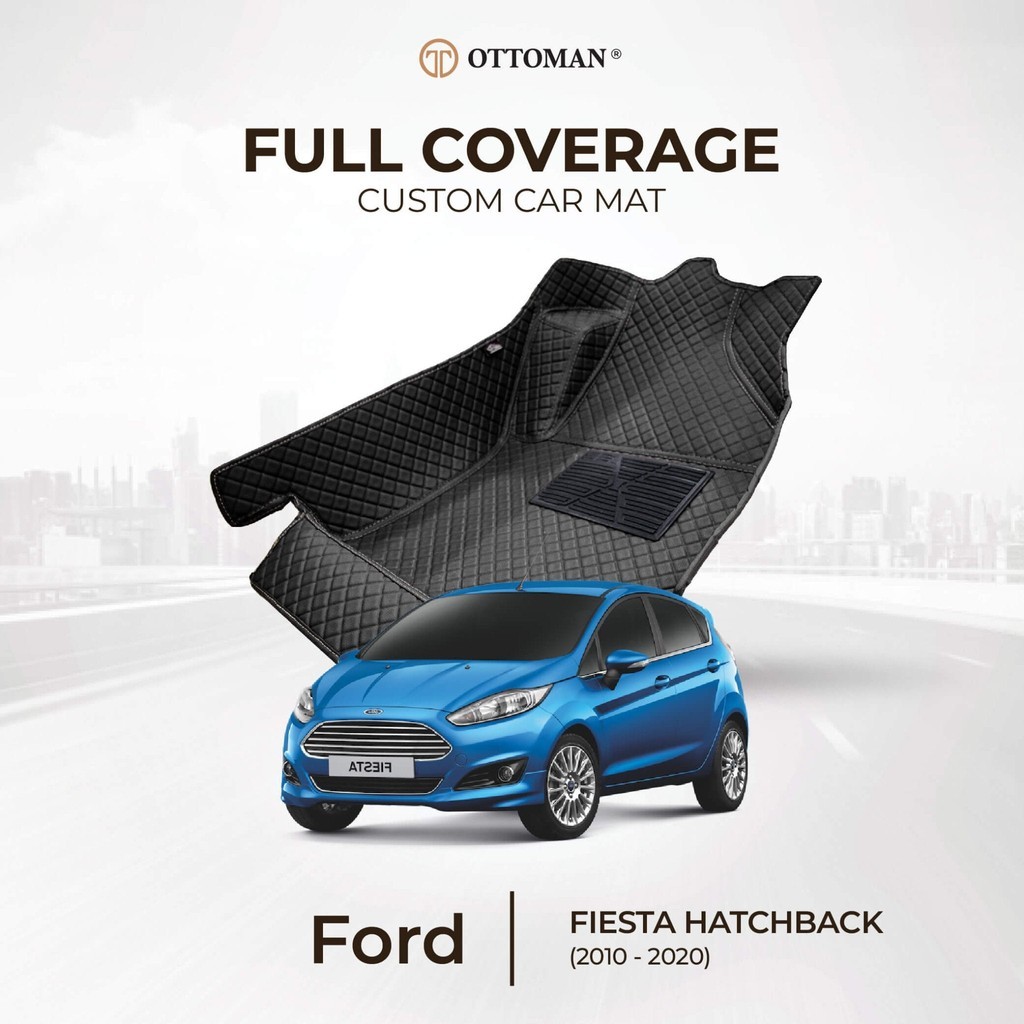 Ottoman Car Mat - Ford Fiesta Hatchback (2010-2020) | Shopee Malaysia
