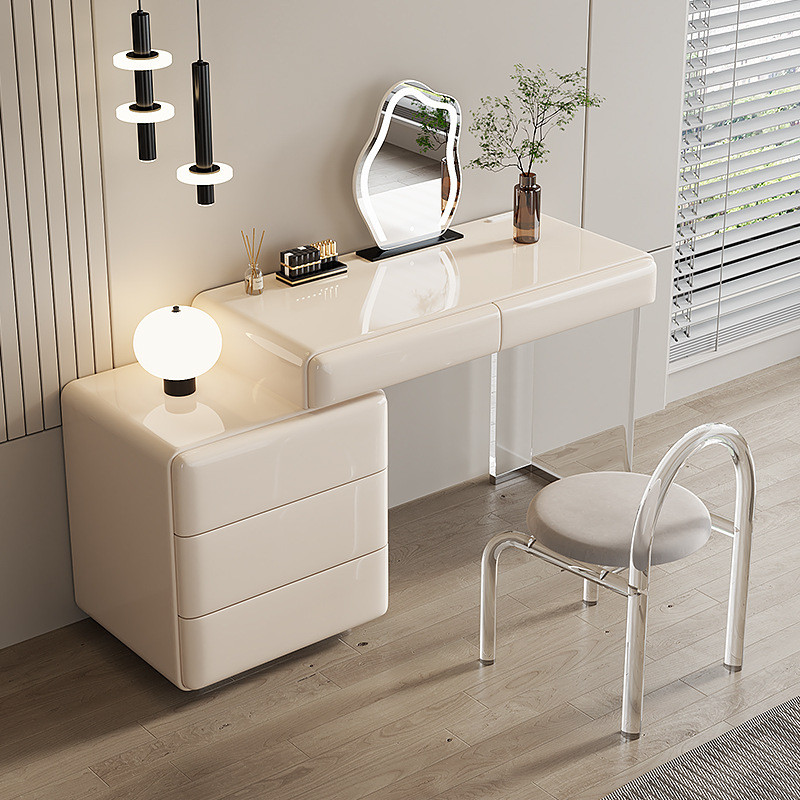 JY-8/No. 7 Apartment Dressing Table Paint Italian Minimalist Cream ...