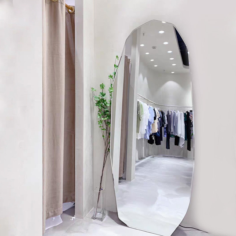 Q-8/Nordic Special-Shaped Mirror Subnet Red Photo ins Full-Length ...