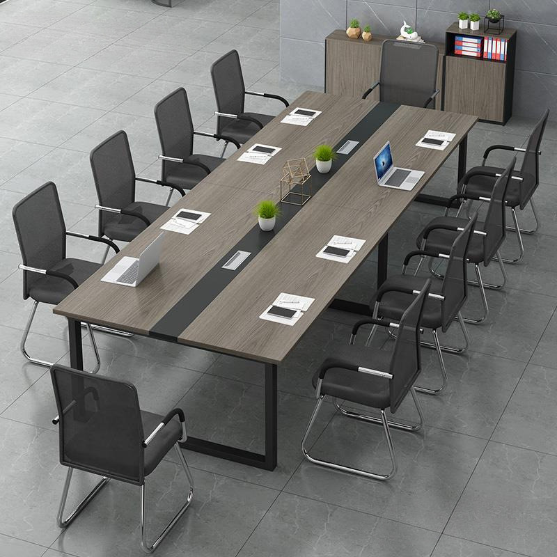 Q-8/Conference Table Long Table Simple Modern Office Table and Chair ...