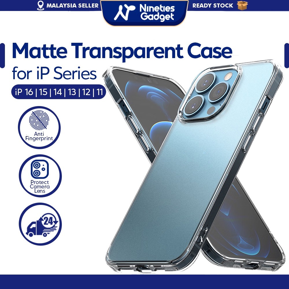 Matte Series for iP 16 Pro Max/16 15 14 Pro Plus 13 12 11 Pro Max Mini ...